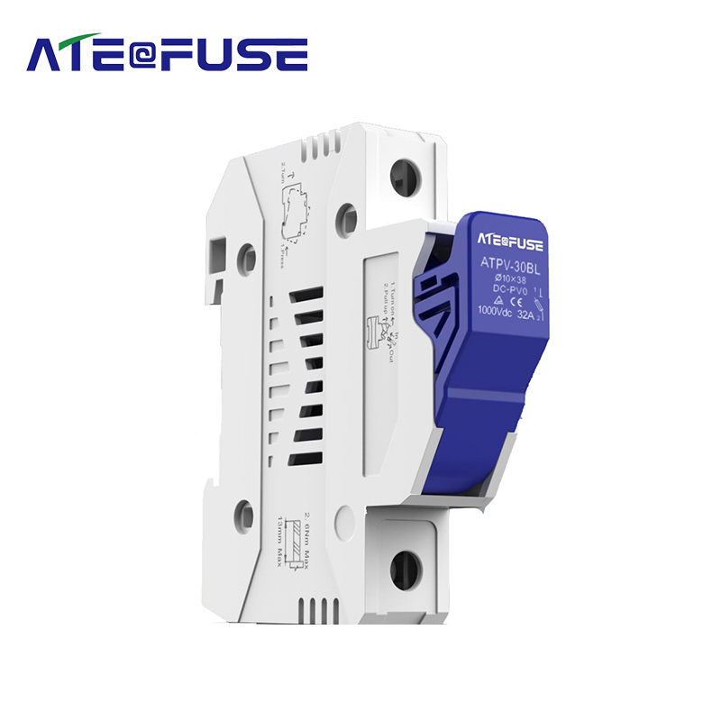 NEW ATPV-30D 1000VDC Fuse Base 10x38mm PV Fuse Holder - Zhejiang Aite ...
